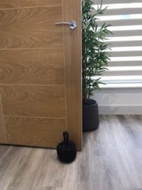 Grey Internal Door Stop - BEAUTIFUL ROPE DECOR